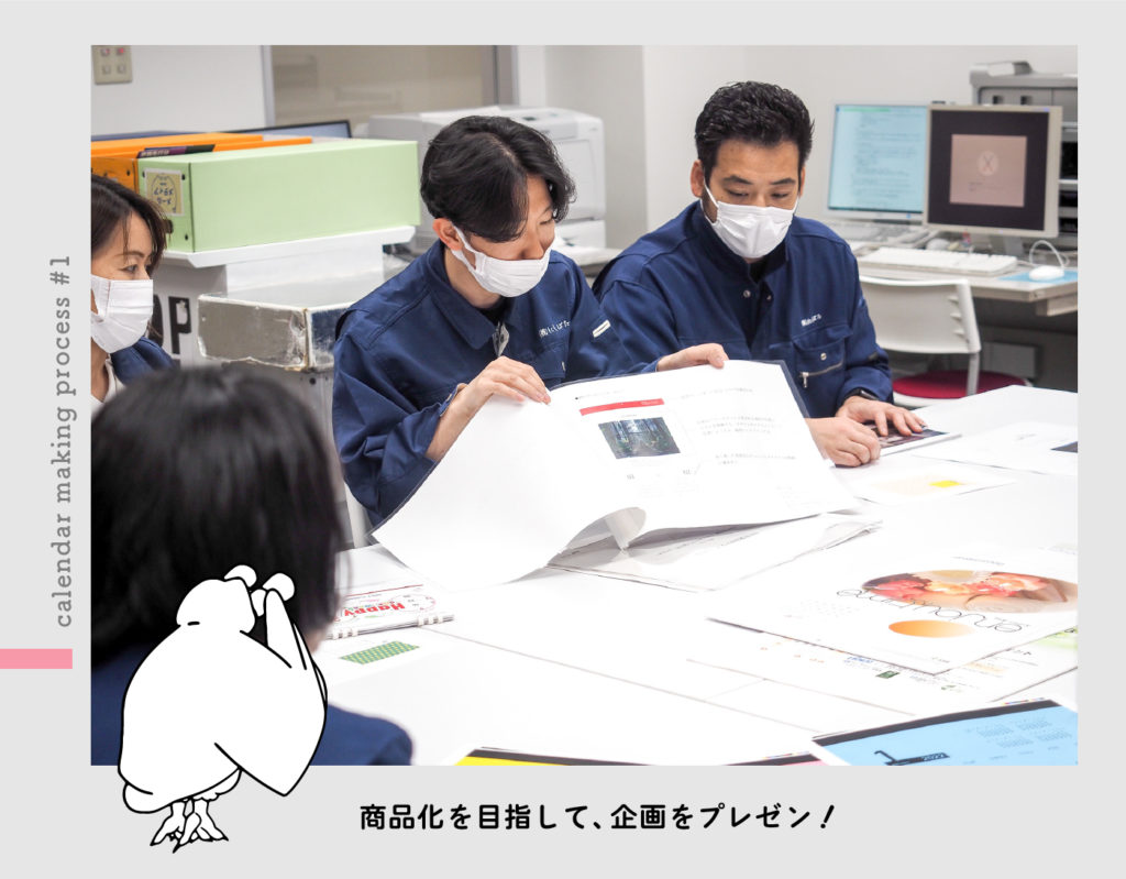 カレンダーができるまで vol.1 ーどんなカレンダーを作る？ー | Calendia