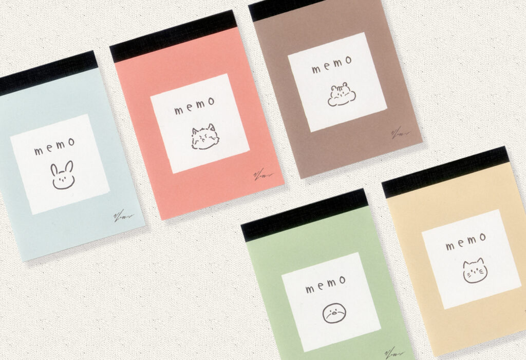 ひとことメモ（うさぎ） | ステーショナリー | Calendia